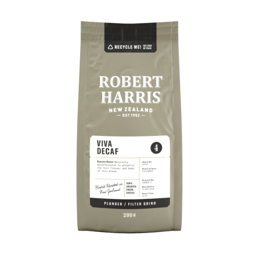 Viva Decaf 200g - Robert Harris Coffee